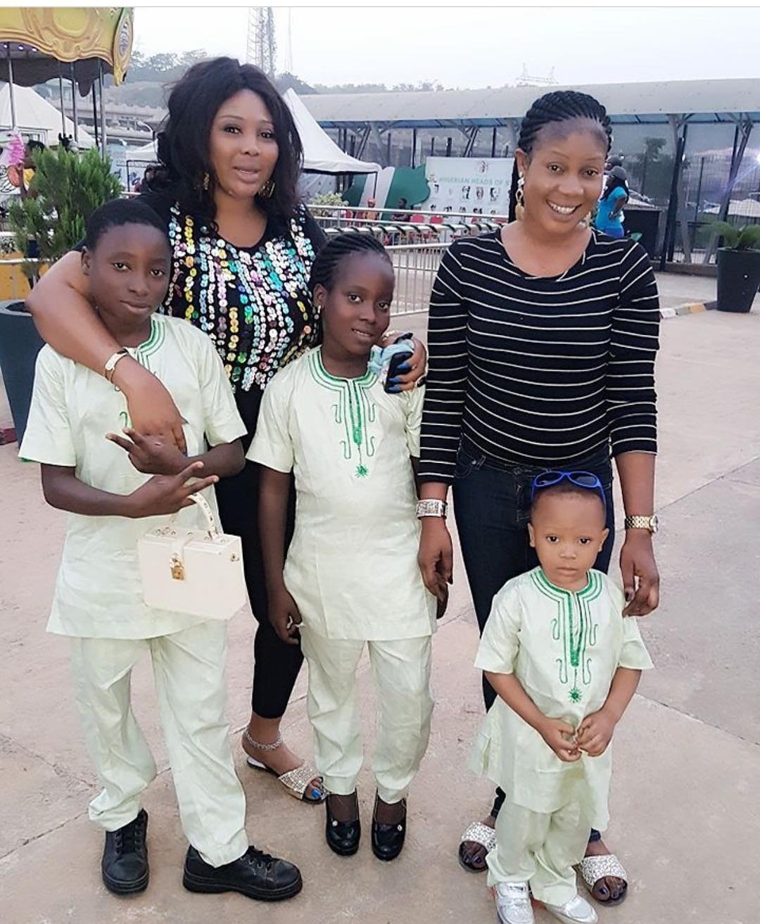 How Segun Ogungbe Celebrated Birthday With His Wives Who Used To Be ...