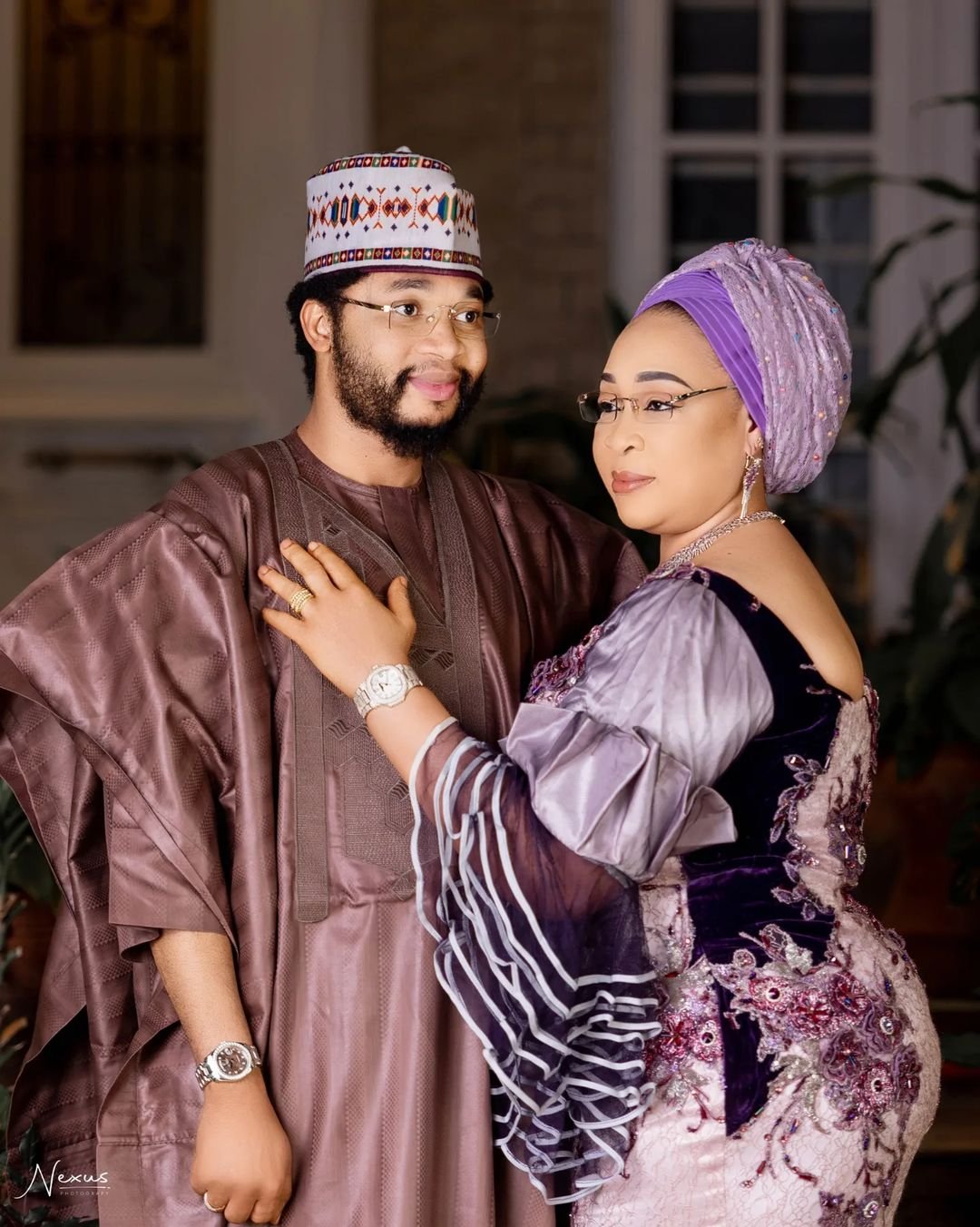 Widow Of Late Taraba Governor, Danbaba Suntai, Flaunts Younger Husband ...