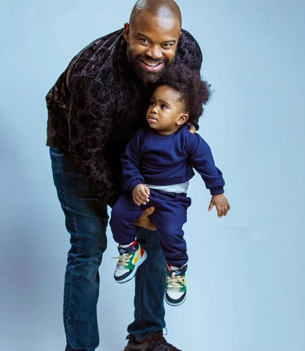 Gabriel Afolayan Flaunts Wife, Lovely Twins - Kemi Ashefon Love Haven